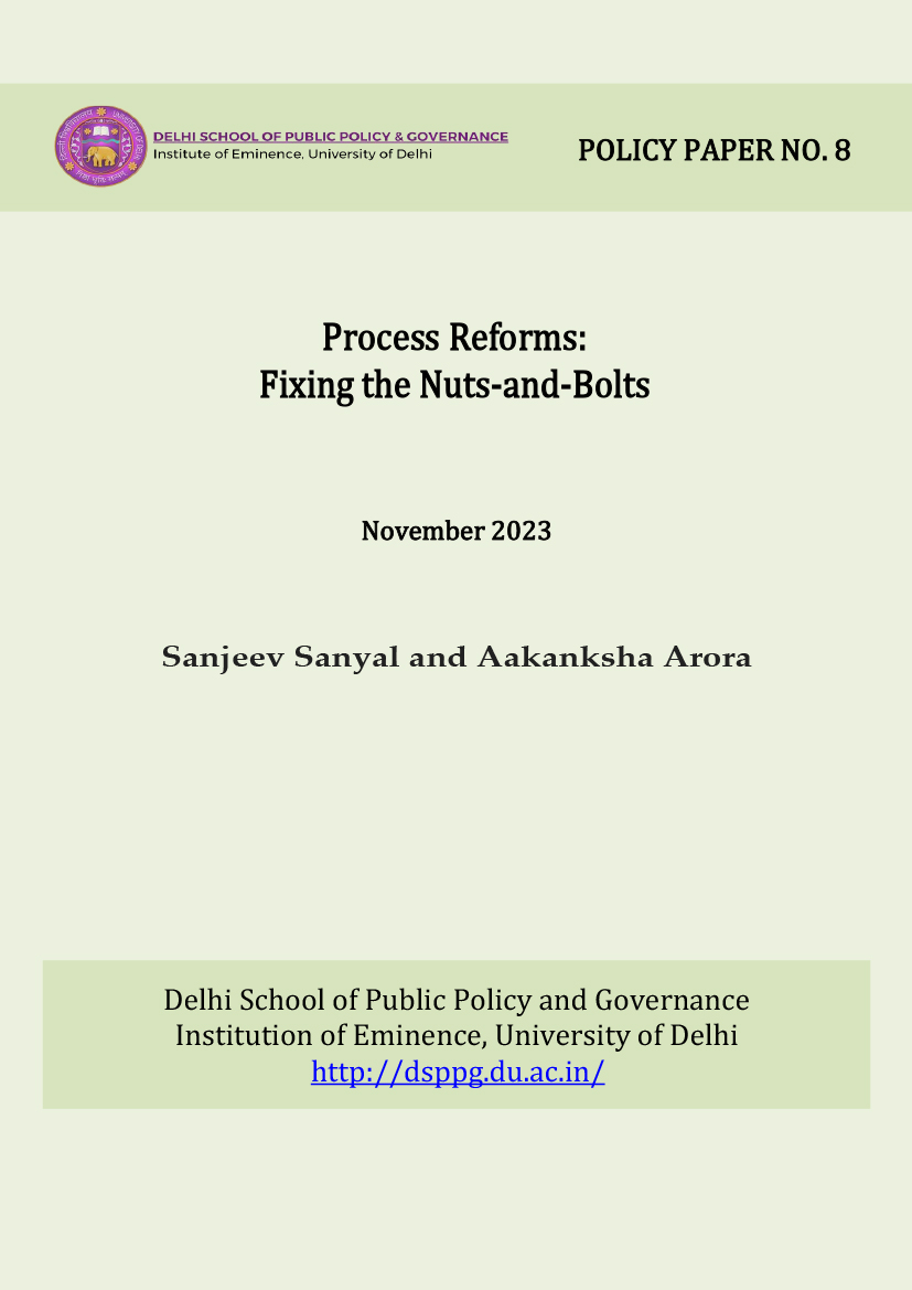 Policy Papers – Delhi School of Public Policy & Governance